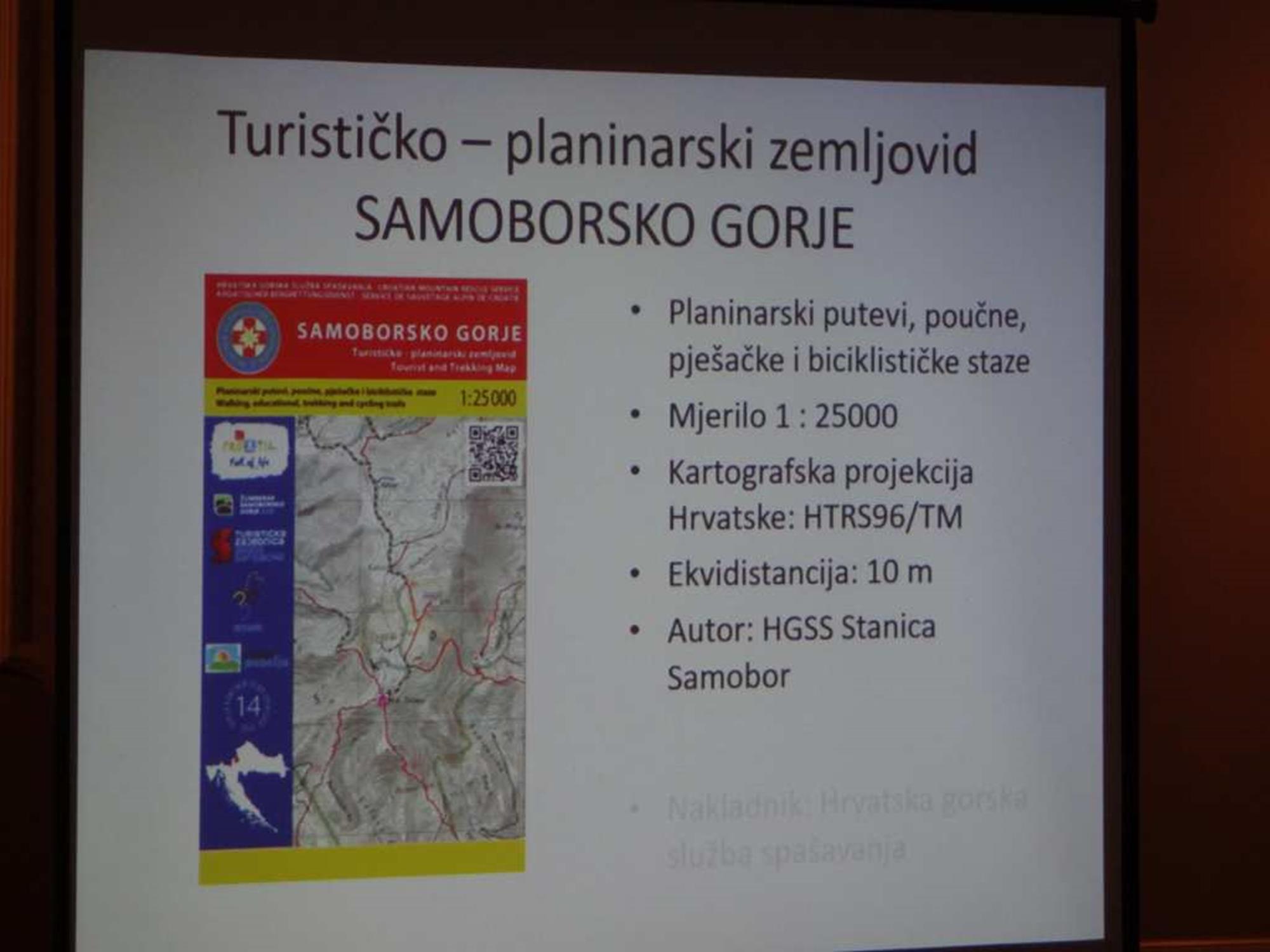 Samoborski HGSS-ovci predstavili novu kartu "Samoborsko gorje ...